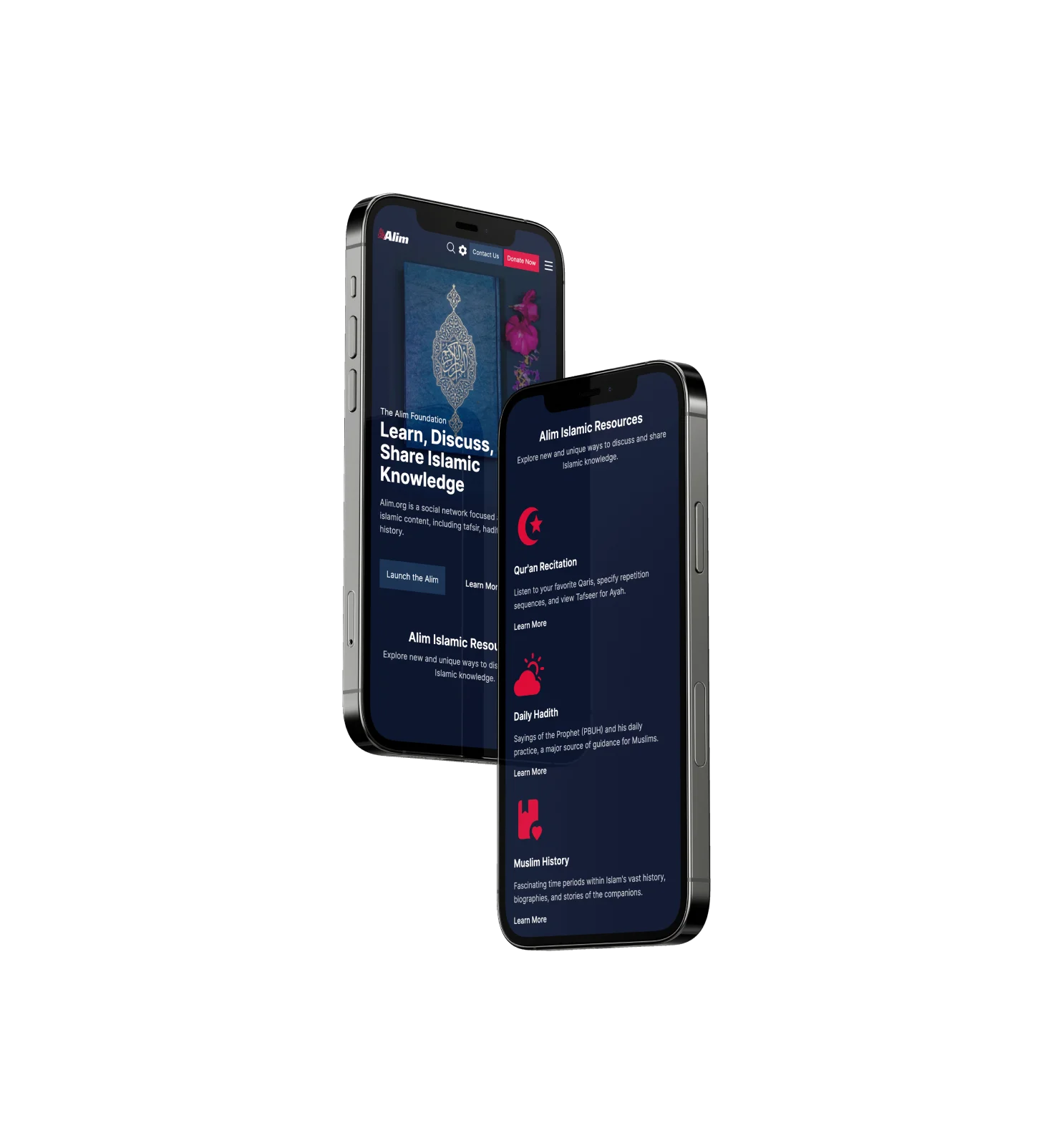 Alim mobile App | Alim-Islamic Software For Quran And Hadith | Alim